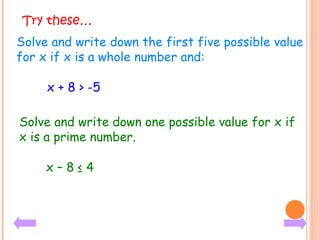 B ch15 - solving equations | PPT
