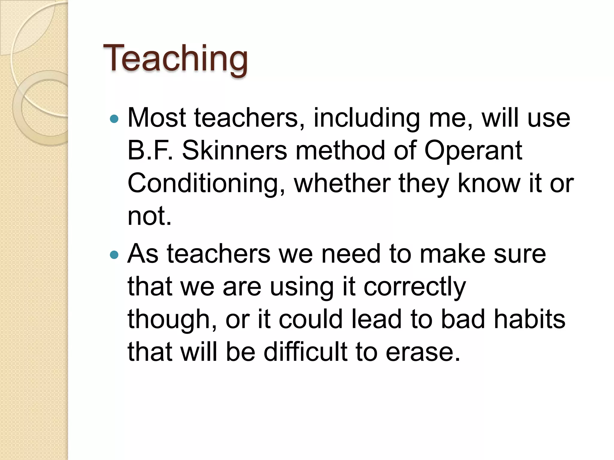 B.f. skinner | PPTX
