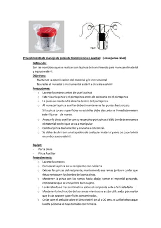guia de manejo de material esteril | DOCX
