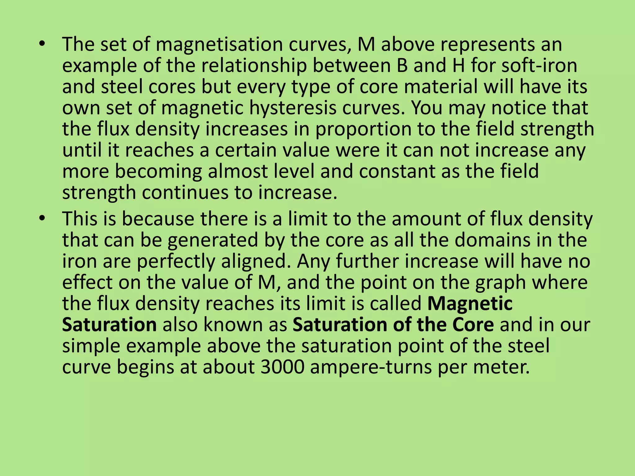 B-H curve of magnetic materials | PPTX