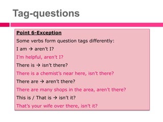 Question Tags / Tags Questions | PPT