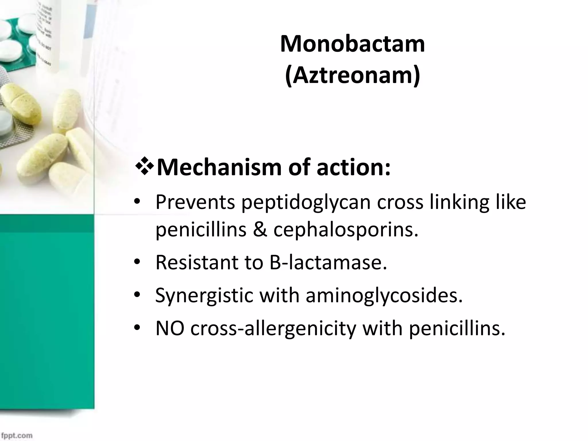 Beta-Lactam Antibiotics | PPTX
