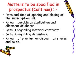 Prospectus | PPT