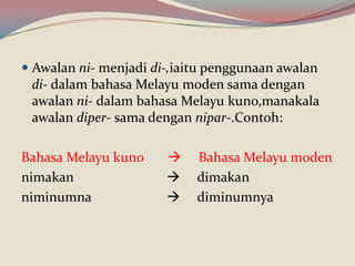 Bahasa Melayu Kuno | PPTX