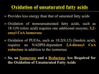 B oxidation | PPTX