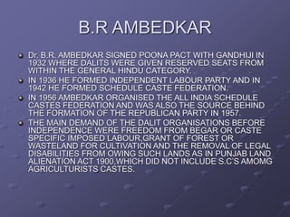 b-r-ambedkar-poona pact with gandhi ji i | PPT