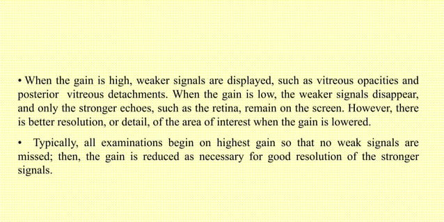 BScan and Ascan in ophthalmology and eye field | PPTX | Eye and Vision ...