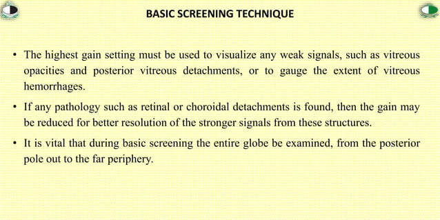 BScan and Ascan in ophthalmology and eye field | PPTX | Eye and Vision ...