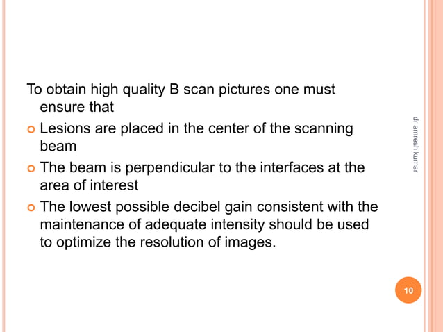B-SCAN IN OPHTHALMOLOGY.pptx | Eye and Vision Conditions | Diseases and ...
