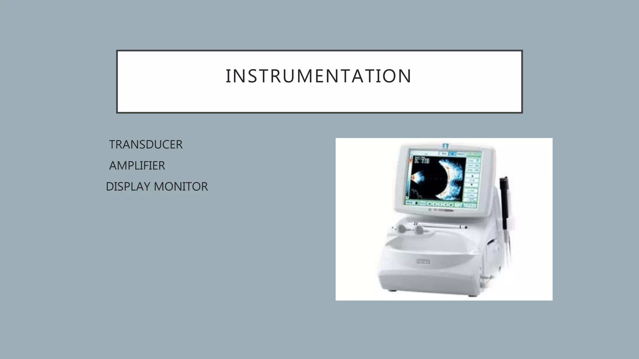 B scan ultrasonography | PPTX