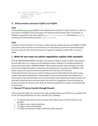 TCP/IP 3RD SEM.2012 AUG.ASSIGNMENT | DOCX