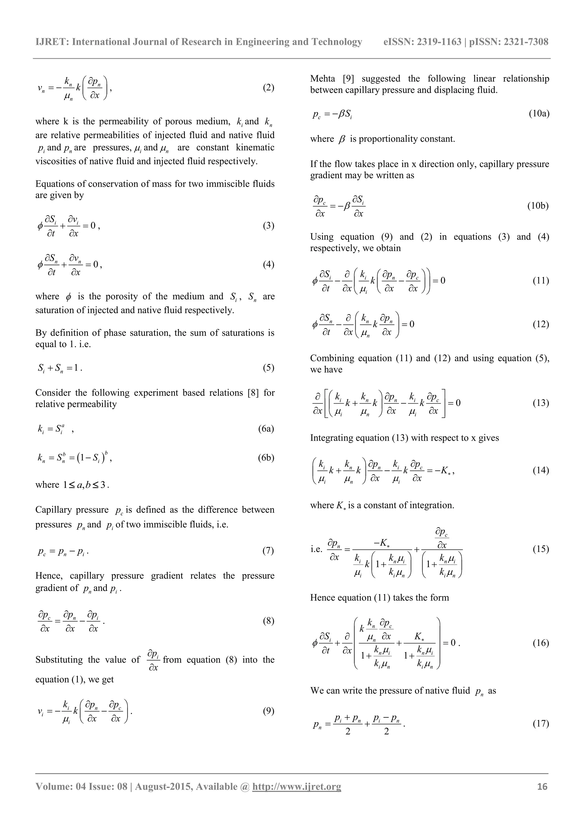 B spline collocation solution for an equation arising in instability phenomenon | PDF