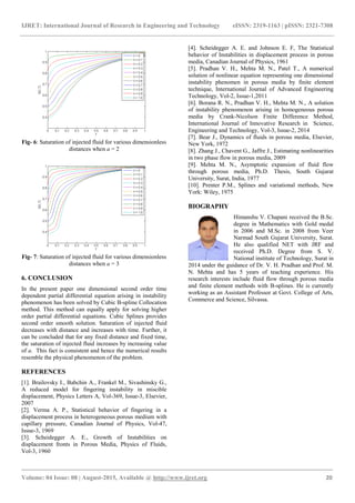 B spline collocation solution for an equation arising in instability phenomenon | PDF