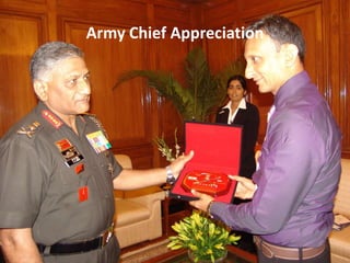 Major Dr. Deepak Rao Rank Award Indian Army | PPT