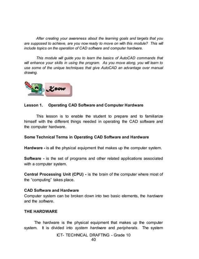 Technical Drafting Module 3 | PDF