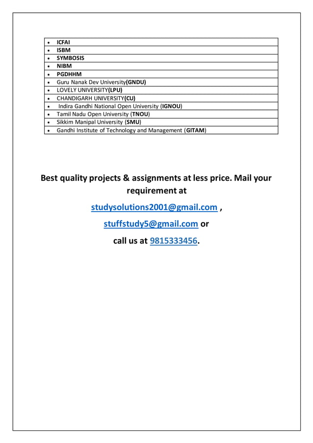 B tech, bca project topics | PDF