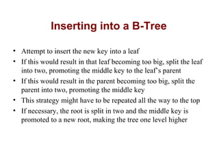 B trees | PPT
