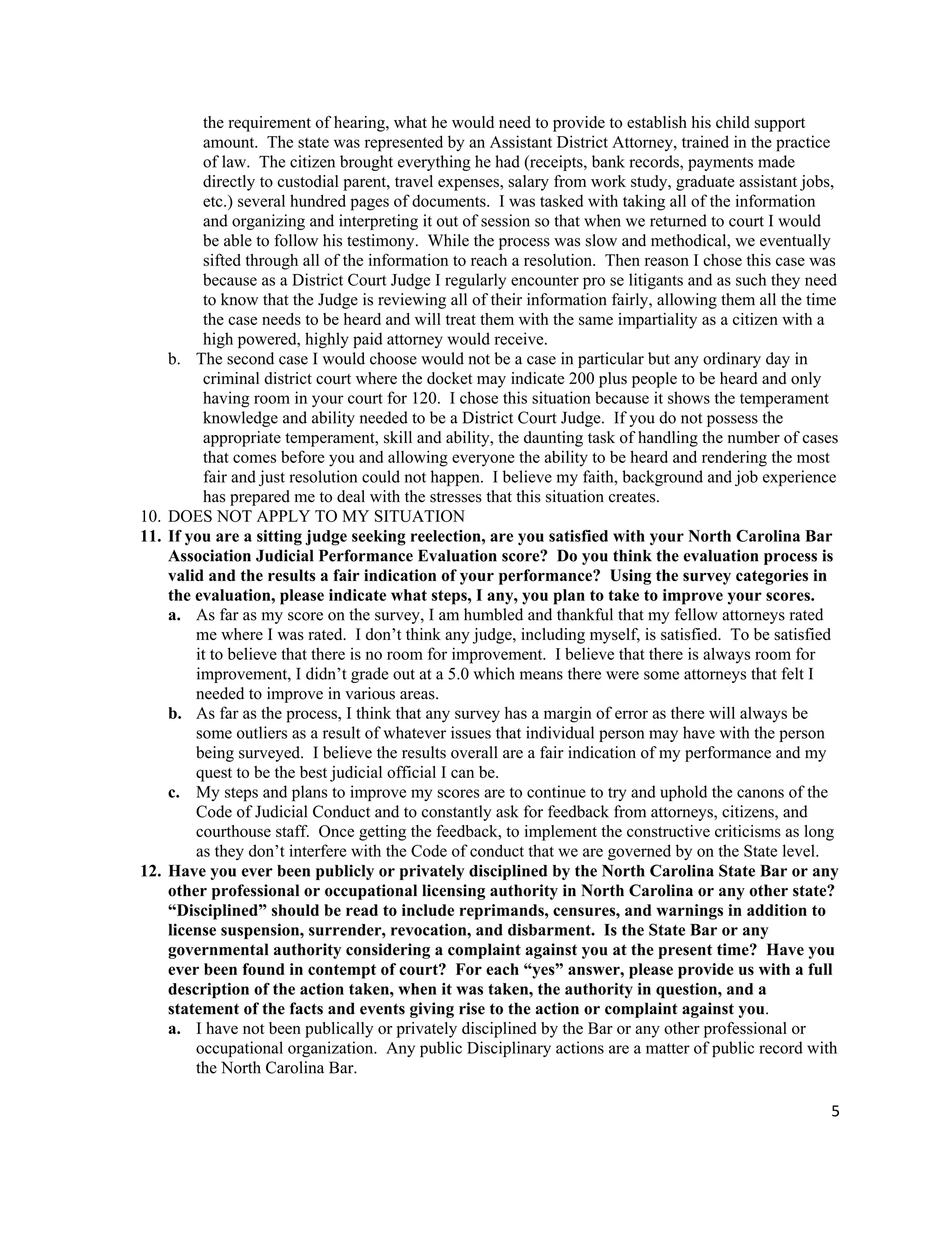 Brian Wilks 2014 PA-PAC Questionnaire | PDF