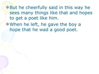 B. wordsworth | PPT