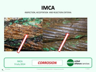 IMCA Inspection Acceptance Discard-criteria rev.3 | PDF