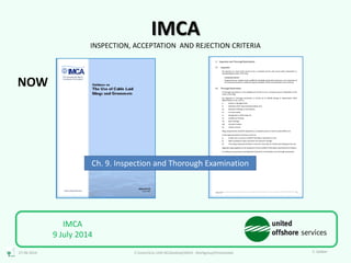 IMCA Inspection Acceptance Discard-criteria rev.3 | PDF