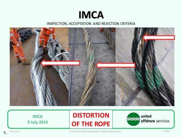 IMCA Inspection Acceptance Discard-criteria rev.3