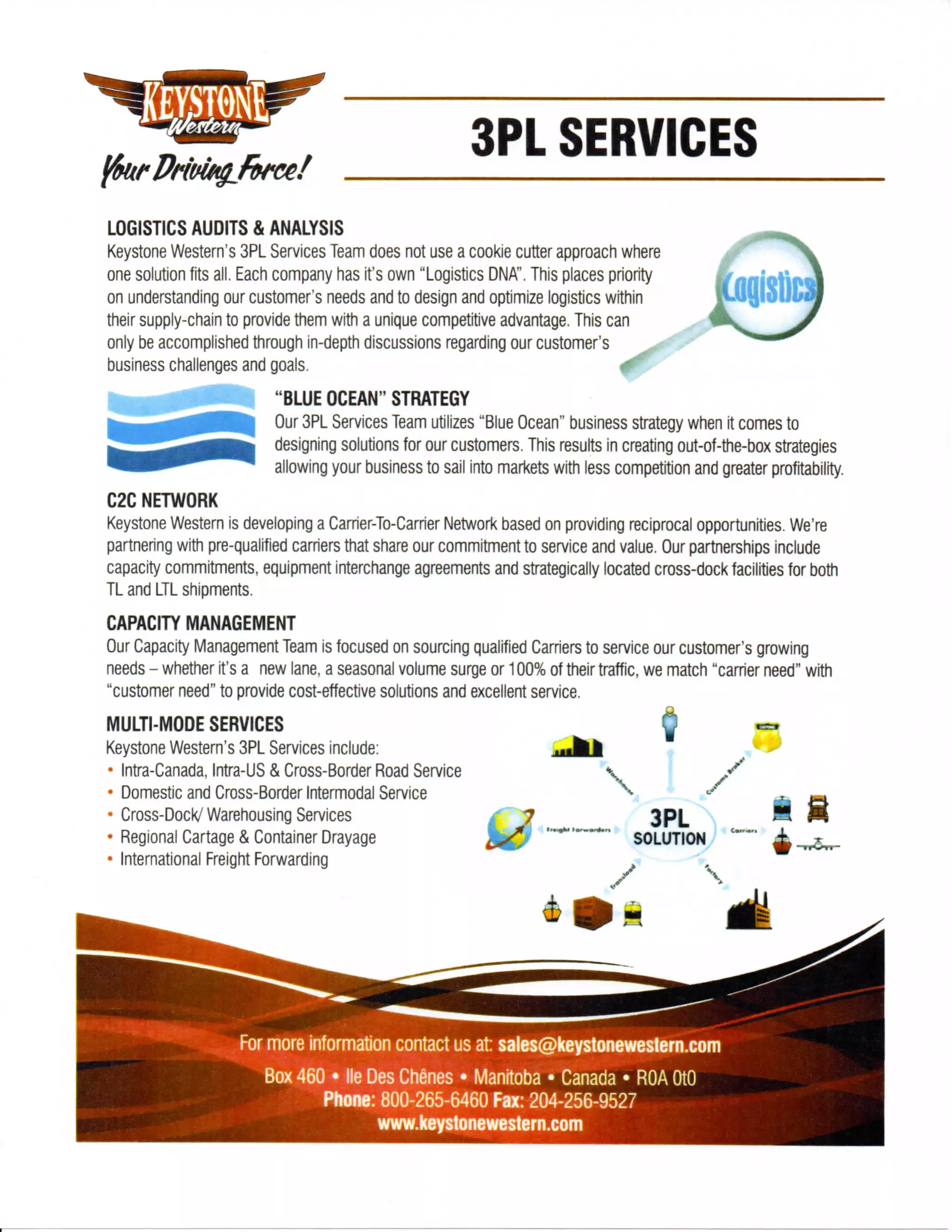 Keystone Western Product Brochure | PDF