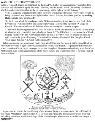the question freemasonry | PDF