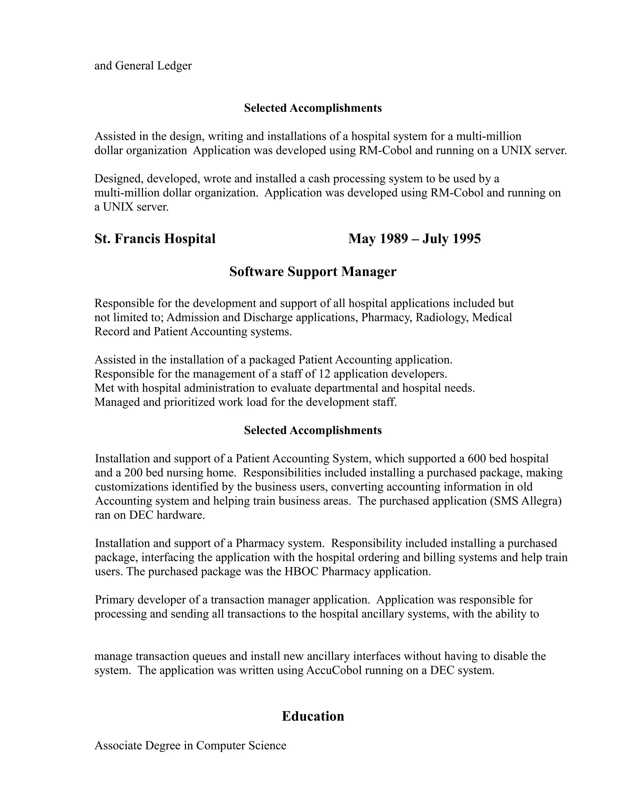 Steve Garrison Resume | DOC