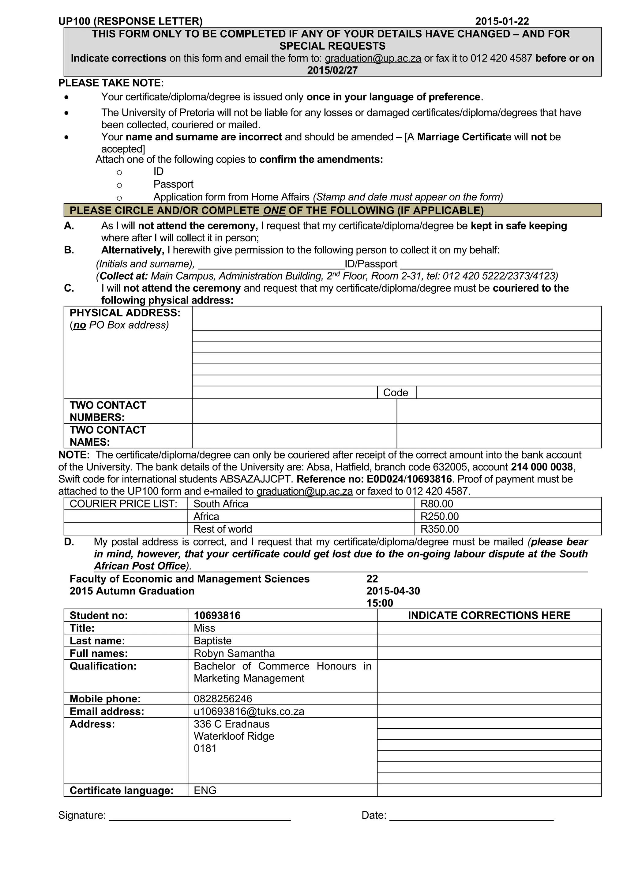 Honours | PDF