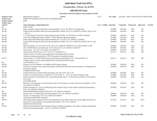 Trianing Records- Atkinson | PPT