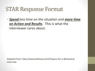How to Prepare for a Behavioral Interview | PPT