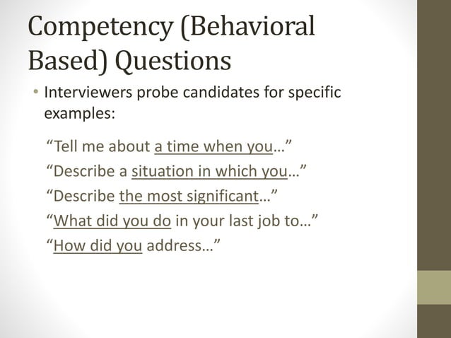 How to Prepare for a Behavioral Interview | PPT