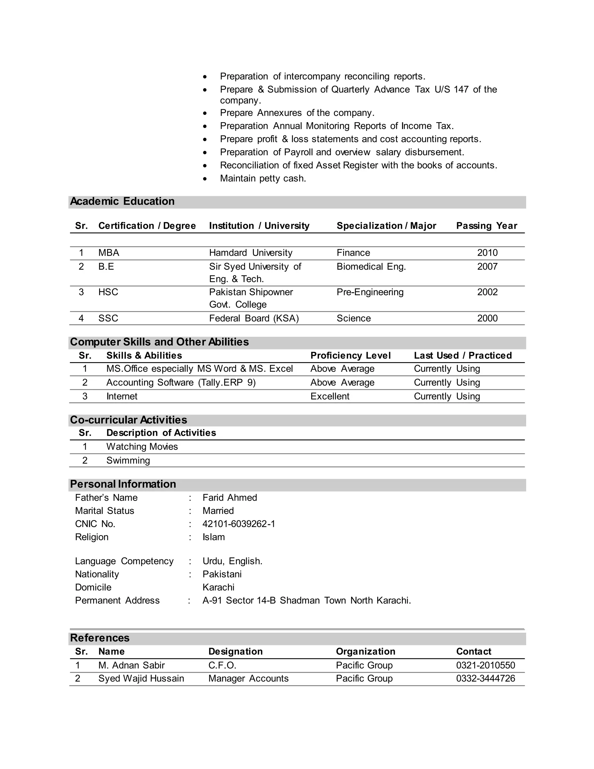 WASEEM CV | DOCX