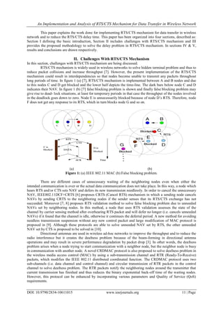 An Implementation and Analysis of RTS/CTS Mechanism for Data Transfer ...