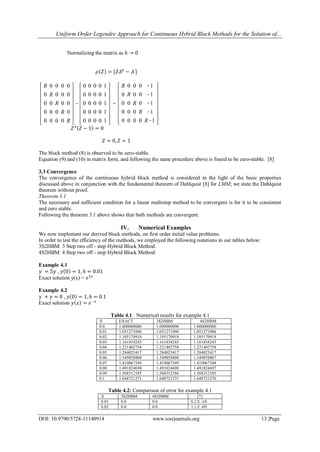Uniform Order Legendre Approach for Continuous Hybrid Block Methods for the Solution of First ...