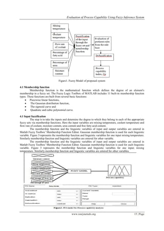 Evaluation of Process Capability Using Fuzzy Inference System | PDF