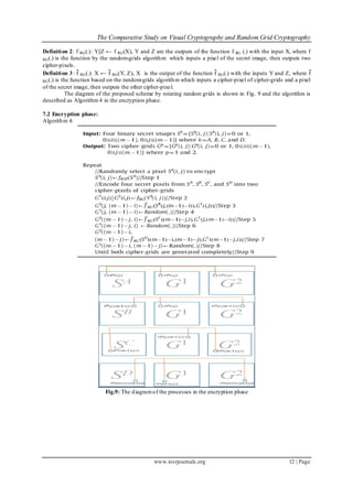 The Comparative Study on Visual Cryptography and Random Grid Cryptography | PDF