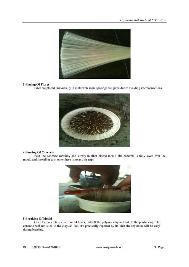 Experimental study of LiTraCon | PDF