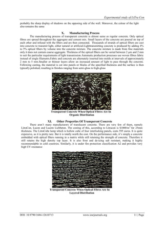 Experimental study of LiTraCon | PDF