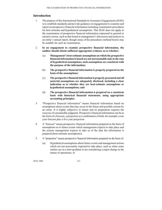 B013 2010-iaasb-handbook-isae-3400 | PDF