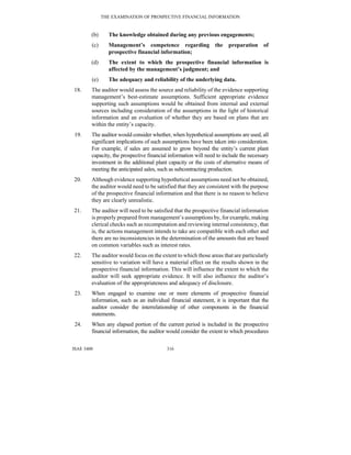 B013 2010-iaasb-handbook-isae-3400 | PDF