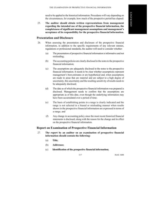 B013 2010-iaasb-handbook-isae-3400 | PDF