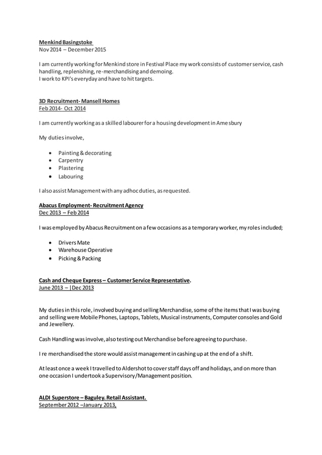 Neil CV 2016 NEW | PDF