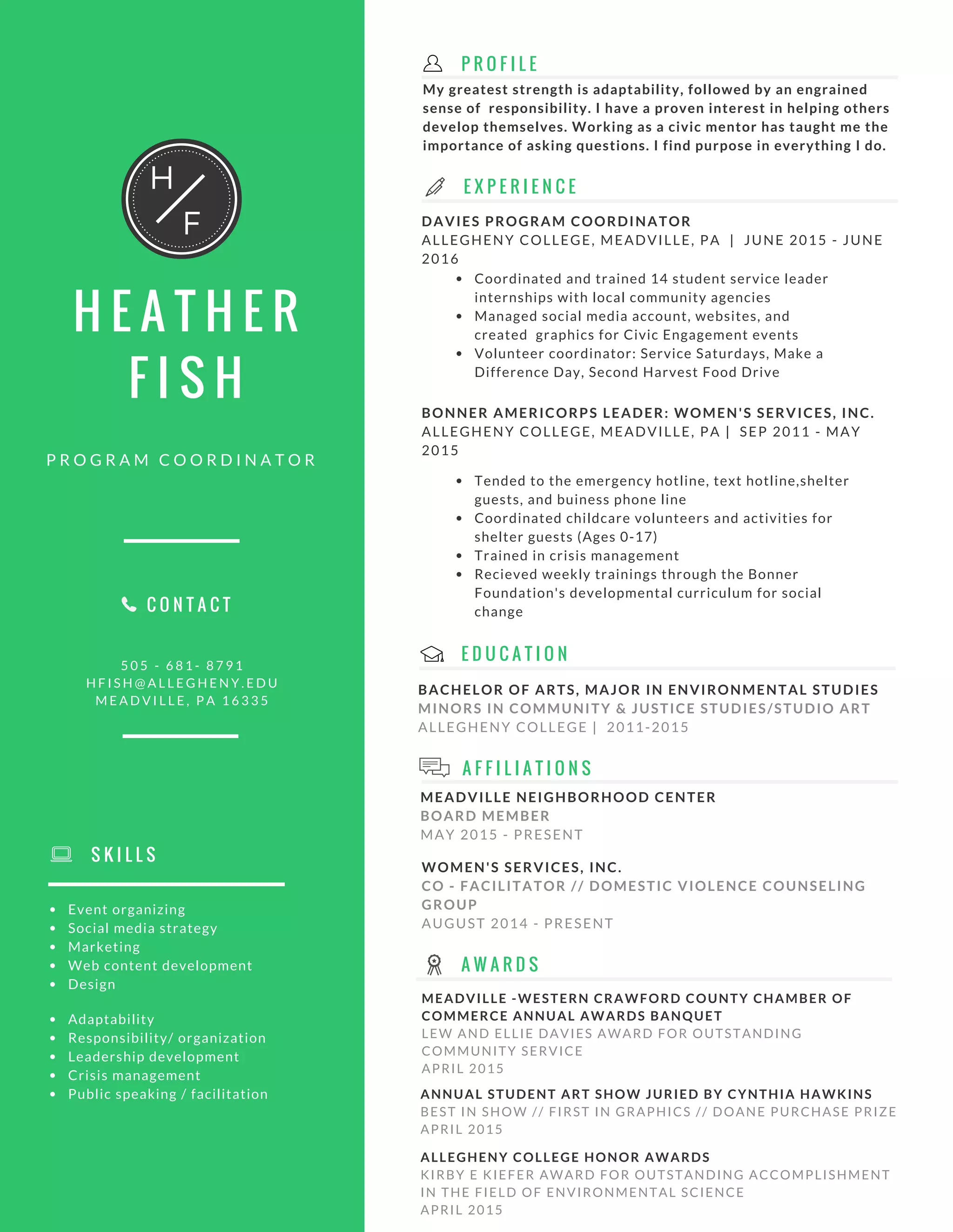 Heather Fish Resume | PDF