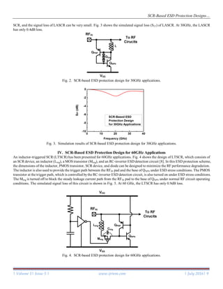 SCR-Based ESD Protection Designs for RF ICs | PDF | Consumer Electronics | Technology & Computing