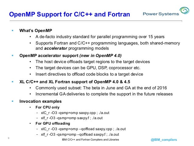 IBM XL Compilers Performance Tuning 2016-11-18