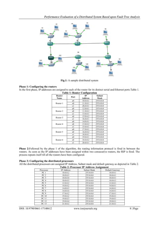 Performance Evaluation of a Distributed System Based Upon Fault Tree ...