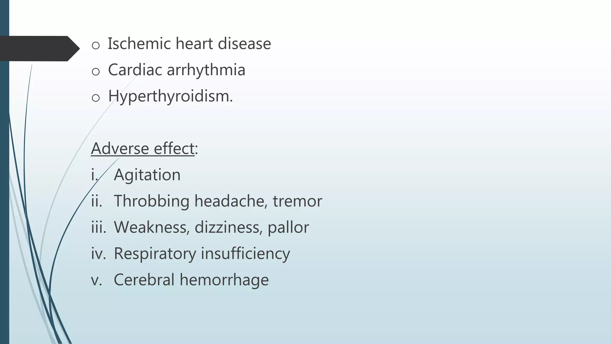 Adrenergic drugs. | PPTX