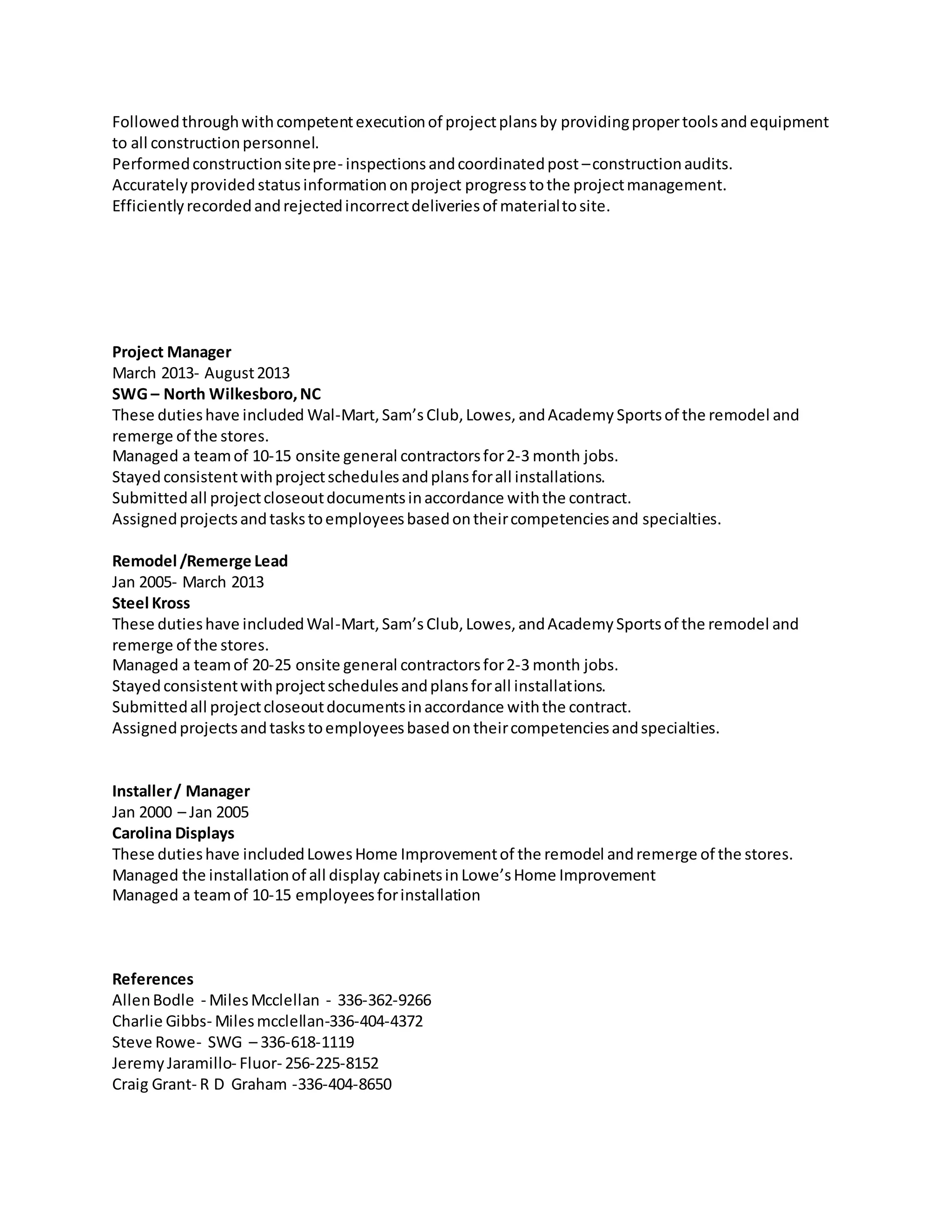 Jason's Resume | DOCX